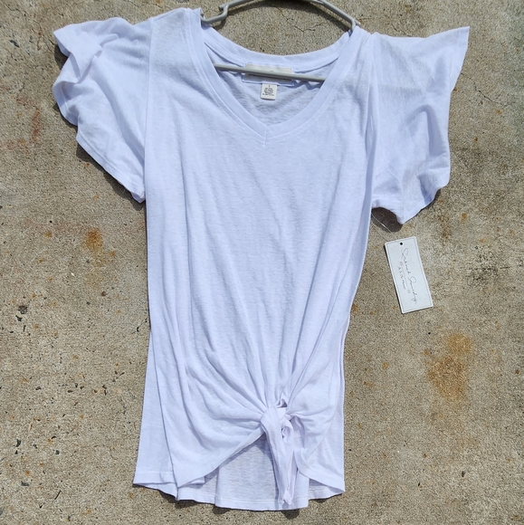 French Laundry | Tops | Nwt French Laundry Small White Top | Poshmark